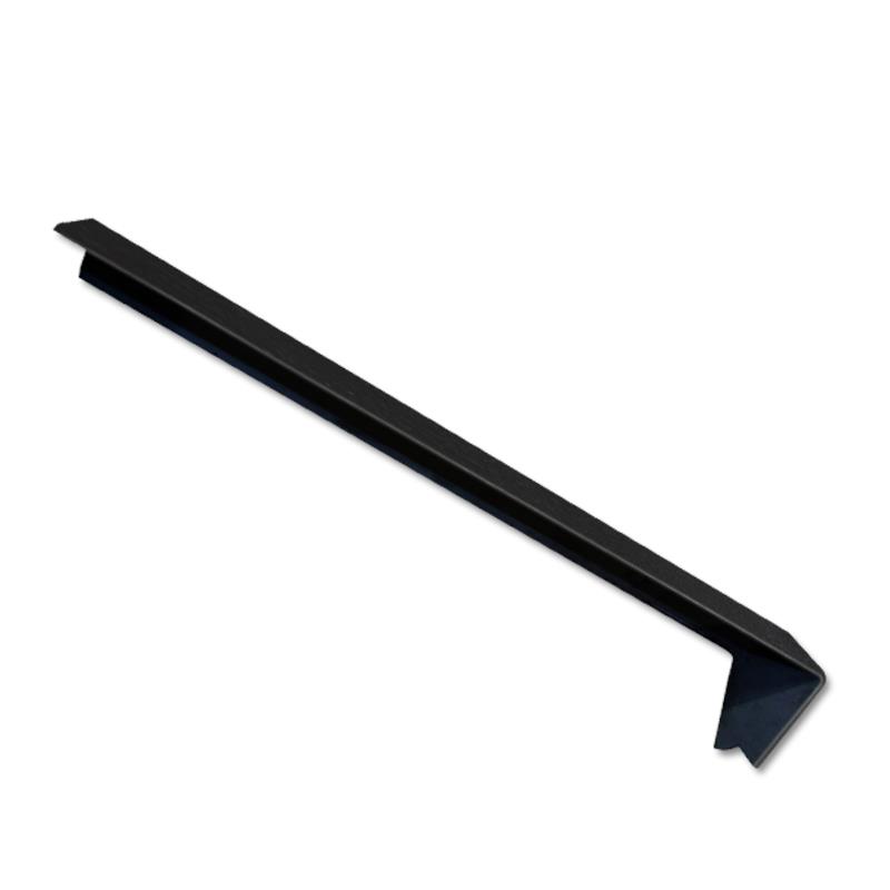 Square Fascia Corner Ext 135 Deg 300mm Black Ash | UPVC Shop