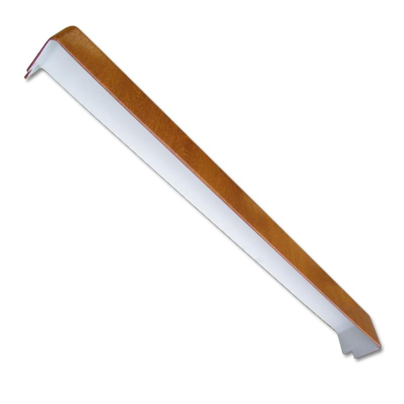 Square Fascia Corner Ext D/Ended 500mm Light Oak | UPVC Shop