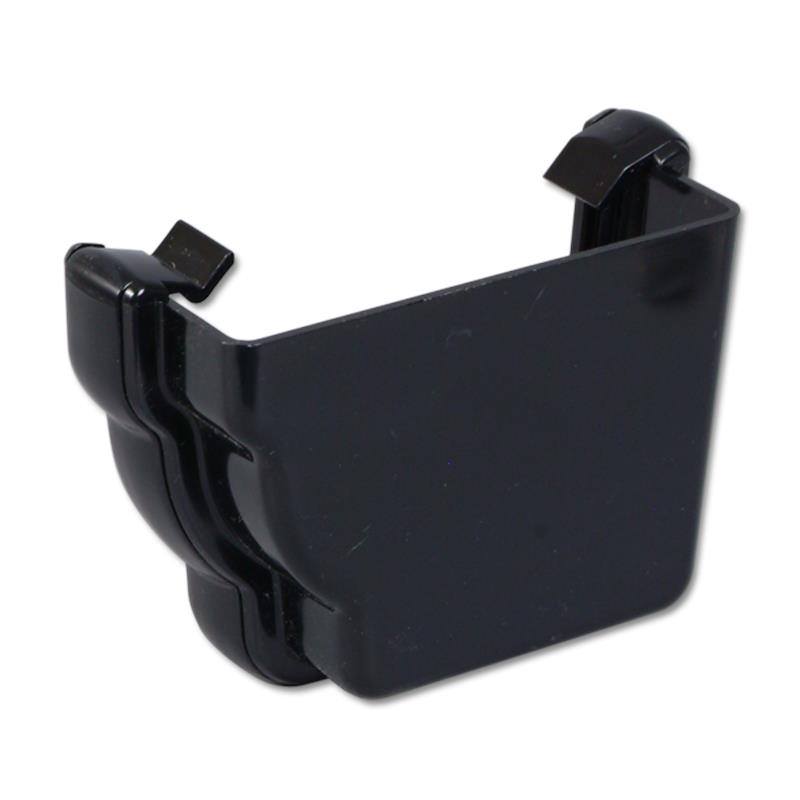 Ogee Gutter Stop End Ext RH (Black) | UPVC Shop