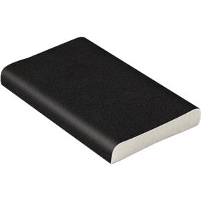 Black Ulti Matt D-Section Trim 25mm | UPVC Shop