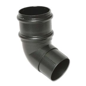 Round Downpipe Offset Bend 112 Deg (Cast Iron Effect) | UPVC Shop