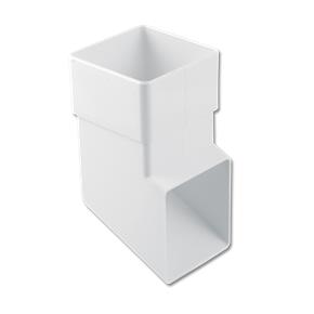Square Downpipe Shoe (White) | UPVC Shop